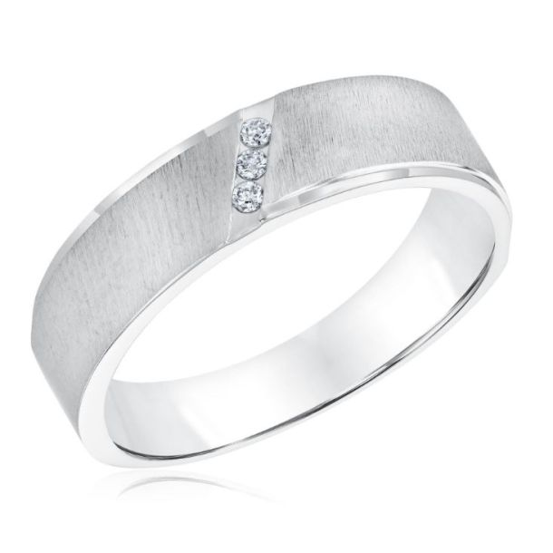 Custom Order: *****SIZE 8***** REEDS Men's 1/20ctw Diamond Three-Stone ...