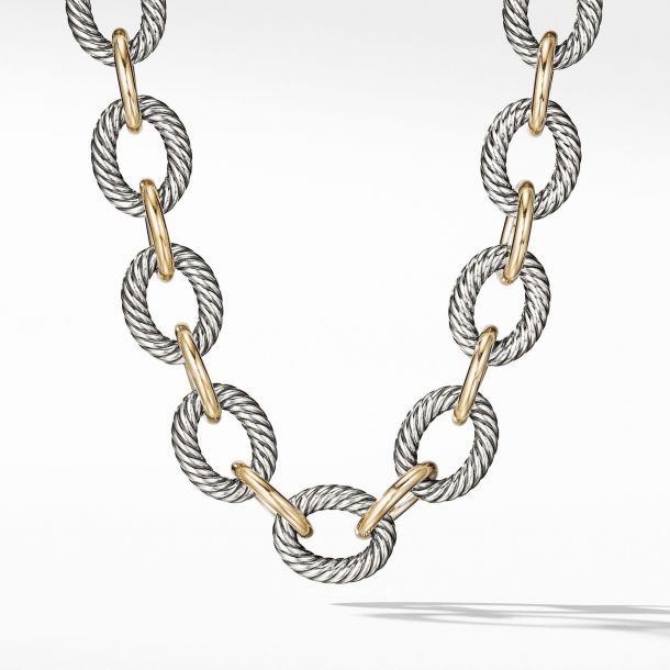 David yurman extra large oval link necklace store