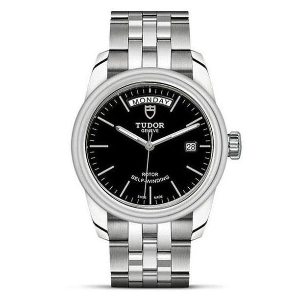 Glamour Day Date Stainless Steel Watch M56000-0007 | REEDS Jewelers