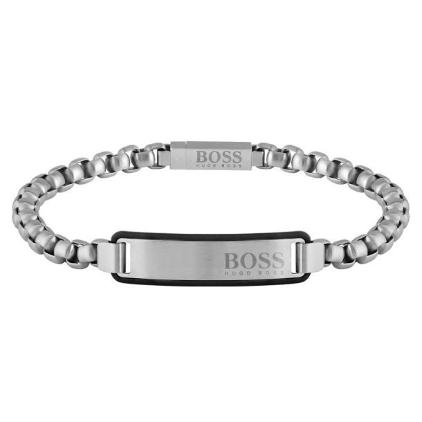 Hugo Boss Stainless Steel ID Bracelet | Men's | REEDS Jewelers