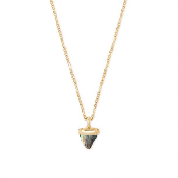 Kendra Scott Oleana Pendant Necklace in Abalone Shell | REEDS Jewelers