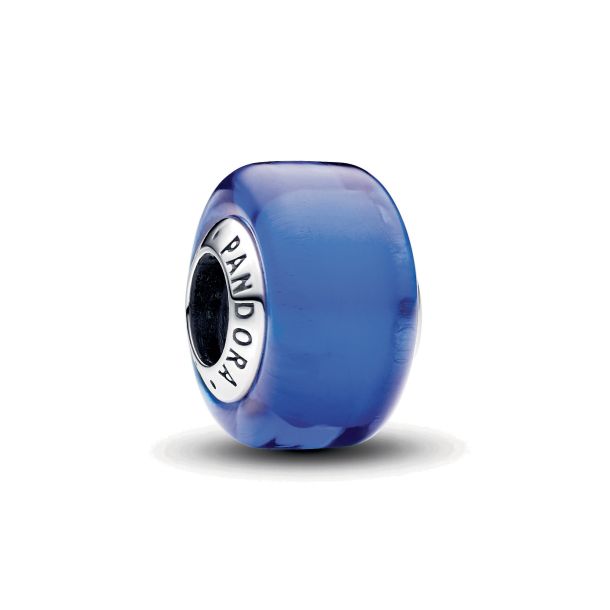 Pandora Blue Mini Murano Glass Charm | REEDS Jewelers