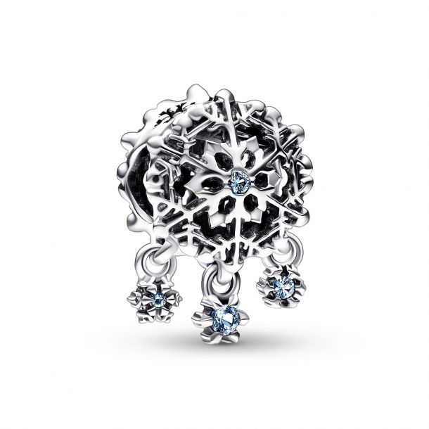 Pandora Icy Snowflake Drop Charm REEDS Jewelers