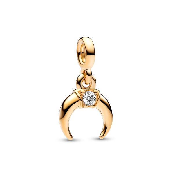 Pandora ME Crescent Moon Mini Dangle | Gold-Plated | REEDS Jewelers