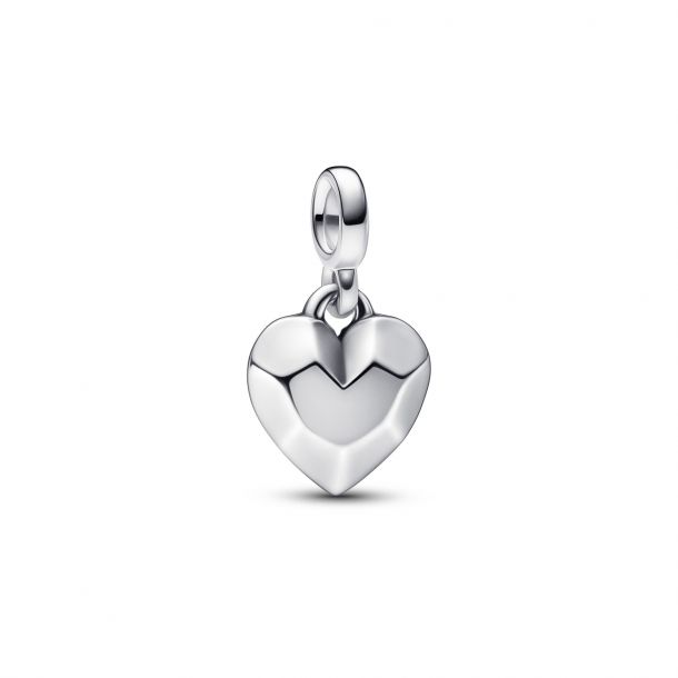 Pandora ME Faceted Heart Mini Dangle Charm | REEDS Jewelers