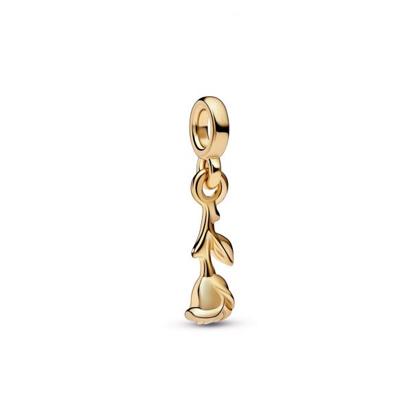 Pandora ME Romance Rose Mini Dangle | Gold-Plated | REEDS Jewelers