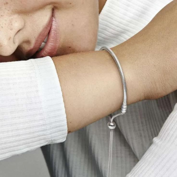Pandora moments snake chain sliding bracelet store
