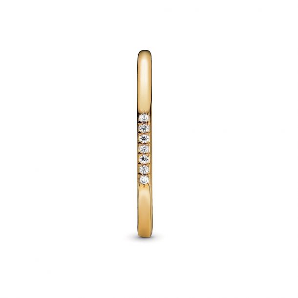Pandora Multifaceted Ring Gold Plated