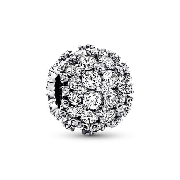 Pandora Sparkling Pavé Round Charm | REEDS Jewelers