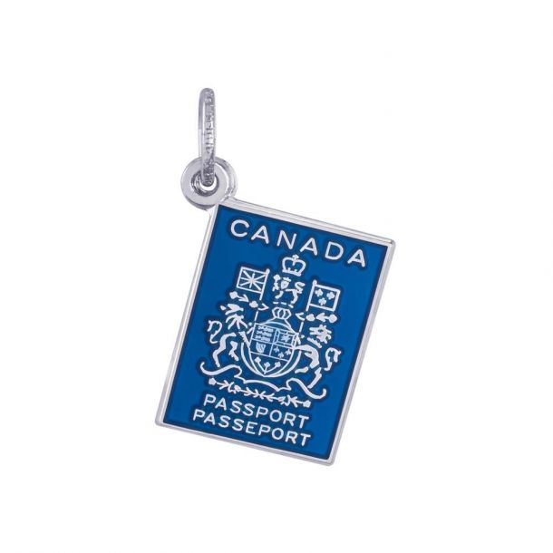 Rembrandt Charms Canada Passport Charm | REEDS Jewelers