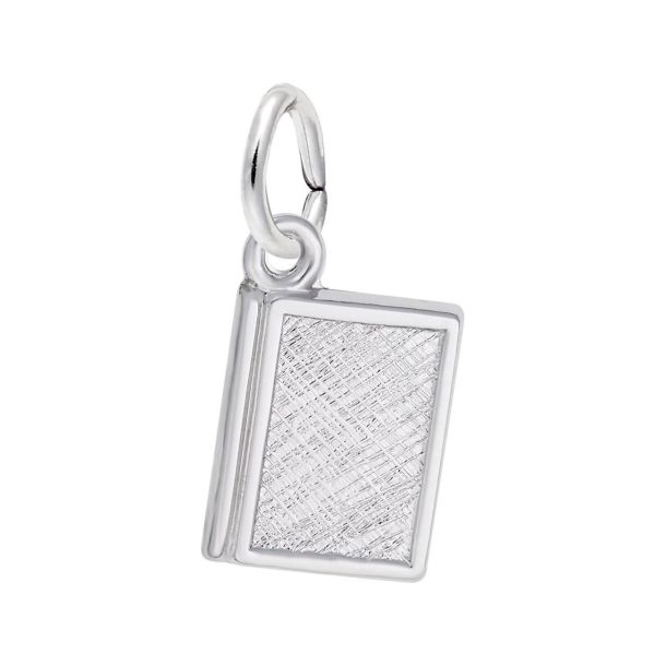 Sterling Silver Book Flat Charm | REEDS Jewelers