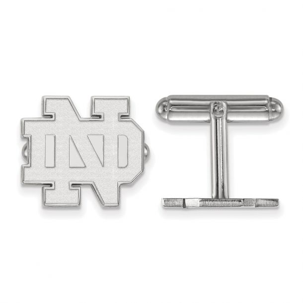 University of Notre Dame Sterling Silver Cufflinks | REEDS Jewelers
