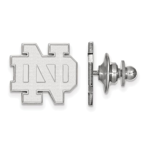 University of Notre Dame Sterling Silver Lapel Pin | REEDS Jewelers