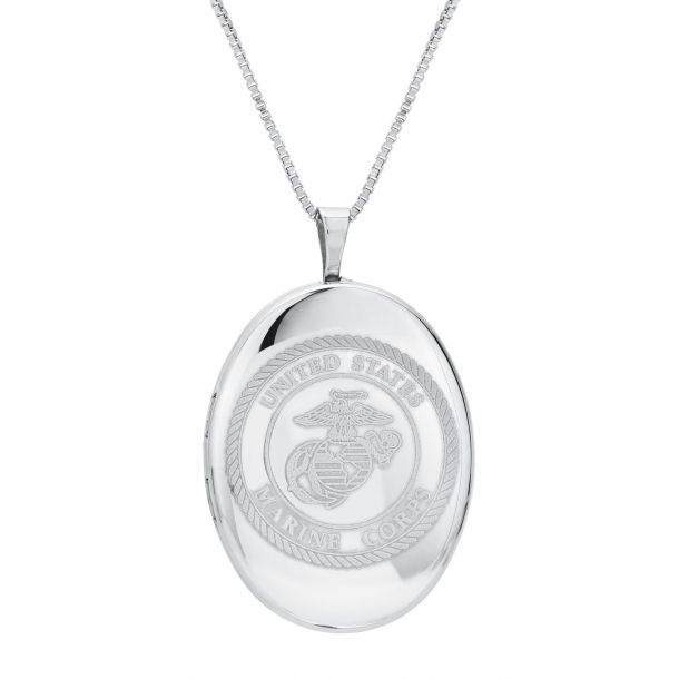 US Marine Locket | REEDS Jewelers