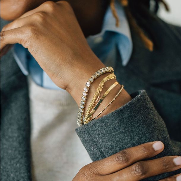 Double rope chain bracelet store