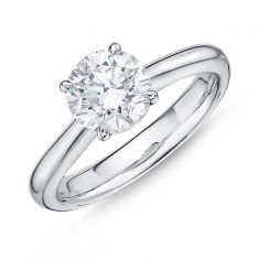 Mémoire Diamond Solitaire Engagement Ring 1ct | REEDS Jewelers