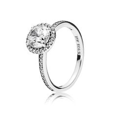 Pandora Classic Elegance Ring, Clear Cubic Zirconia | REEDS Jewelers