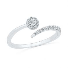 Diamond Halo Deconstructed Ring 1/6ctw | REEDS Jewelers