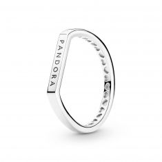 Pandora Logo Bar Stacking Ring | REEDS Jewelers