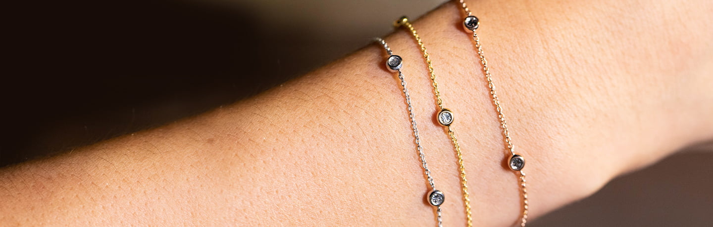 Women's & Men's Chain Bracelets: Gold & Silver Link Chain | REEDS Jewelers