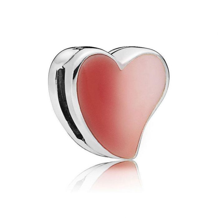 Pandora Reflexions™ Asymmetrical Heart Clip Charm | REEDS Jewelers