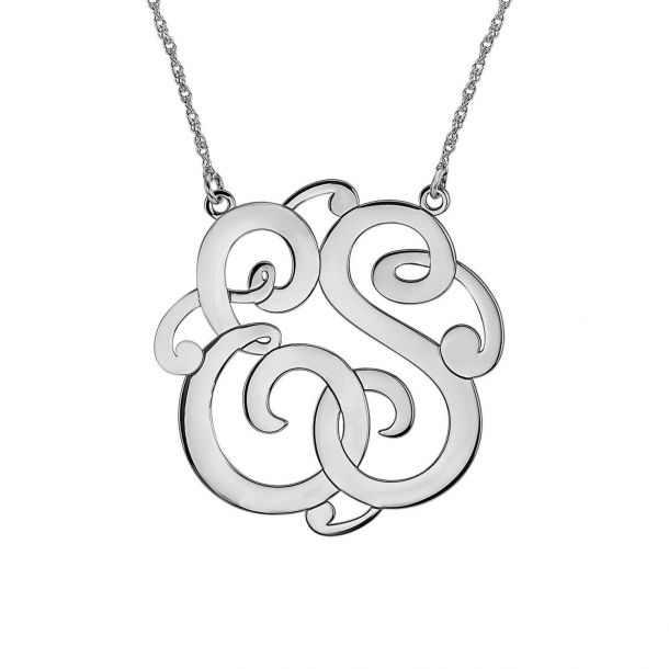 Alison and Ivy Classic 2 Initial Monogram Necklace | REEDS Jewelers