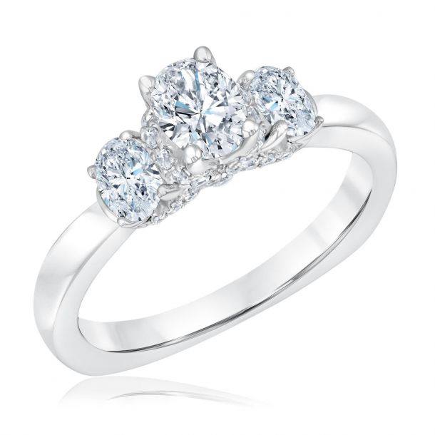 Kleinfeld Fine Jewelry Clayton Engagement Ring 1ctw | REEDS Jewelers
