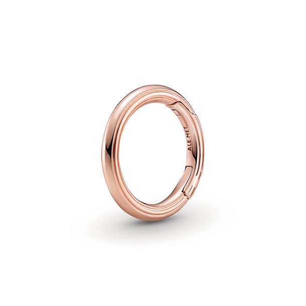 Pandora ME Styling Round Connector, Rose Gold-Plated | REEDS Jewelers