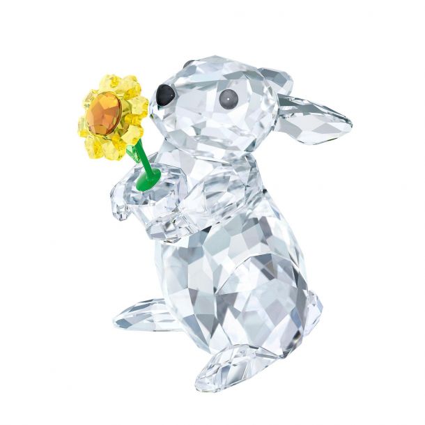 Swarovski Crystal Rabbit with Sunflower | REEDS Jewelers