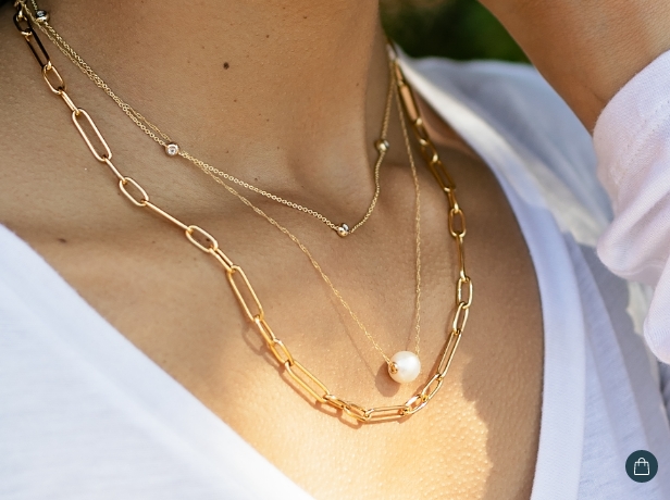 How To Layer Gold Necklaces: Layered Gold Necklaces & Jewelry | REEDS ...